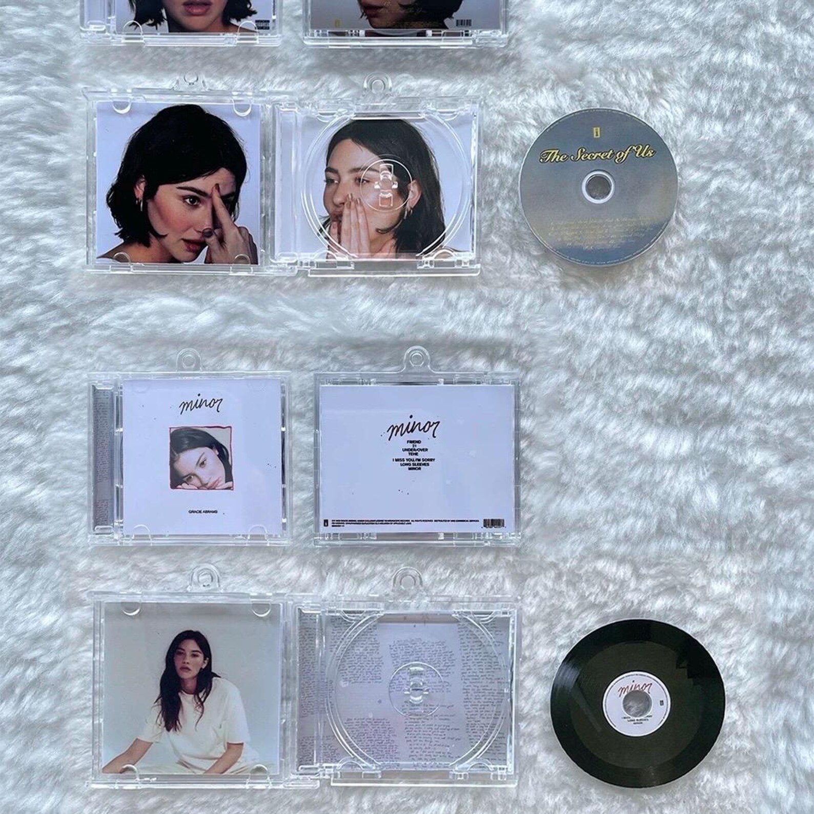 Gracie Abrams Miniature Vinyl Keychains | the Secret of Us, Minor, Good ...