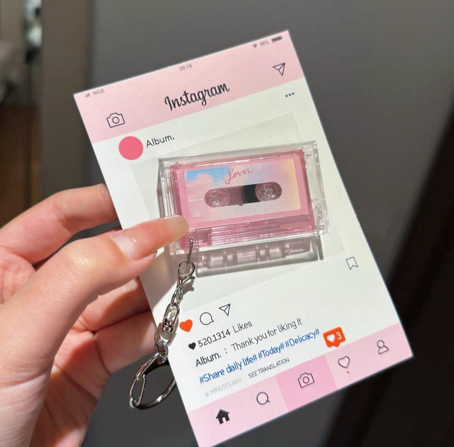 Customised Miniature Cassette Tape Keychain - Etsy