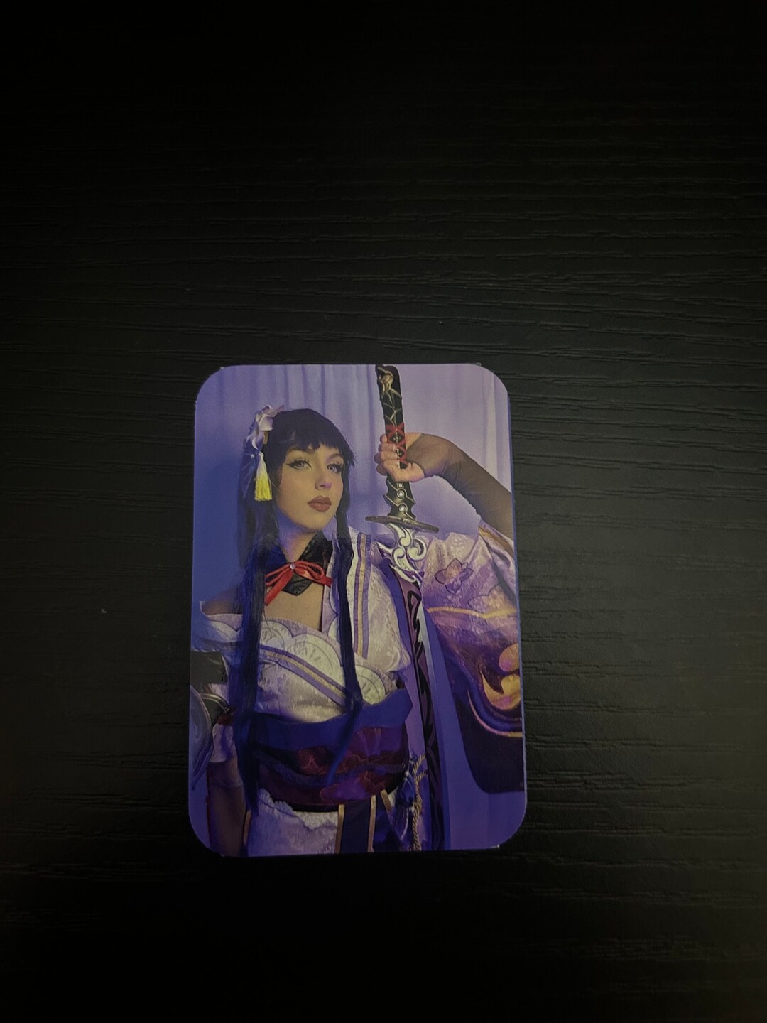Genshin Cosplay Photocard - Etsy