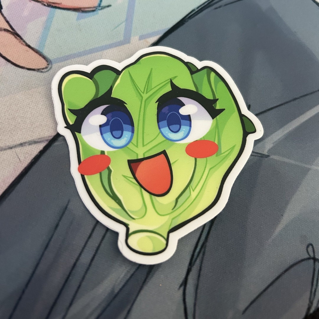 Lettuce Sticker - Etsy