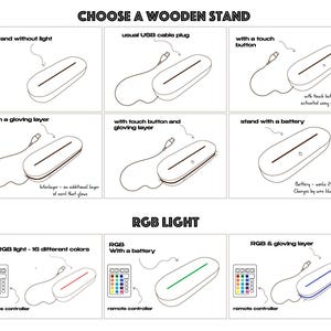 Custom Logo Light Lamp, Corporate Gifts, Wood Business Logo Night Light ...