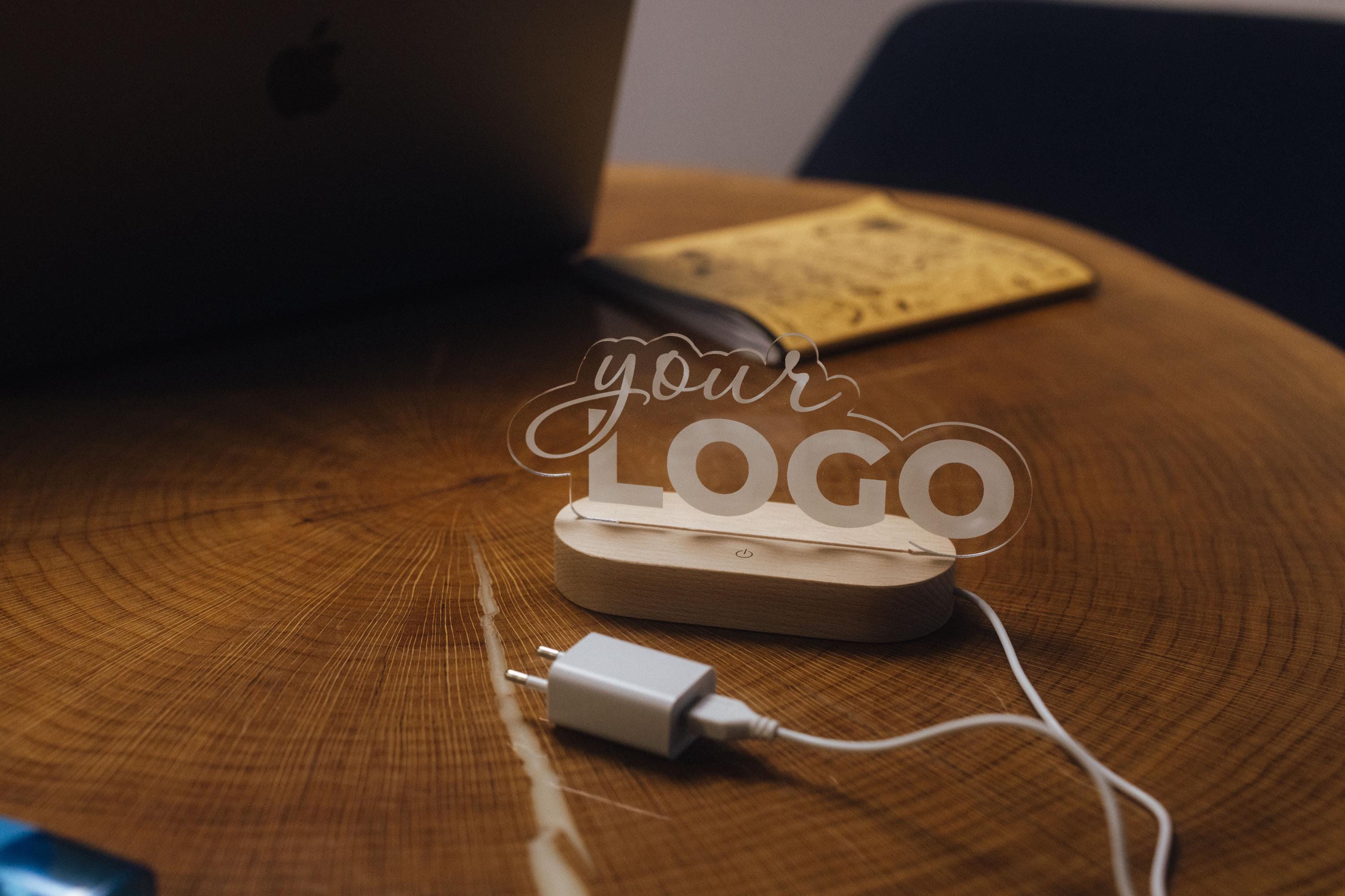 Custom Logo Light, Custom Logo Sign, Corporate Gifts Night Light ...