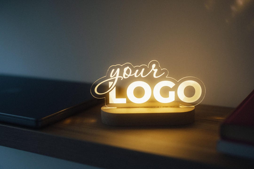 Custom Logo Light, Custom Logo Sign, Corporate Gifts Night Light ...