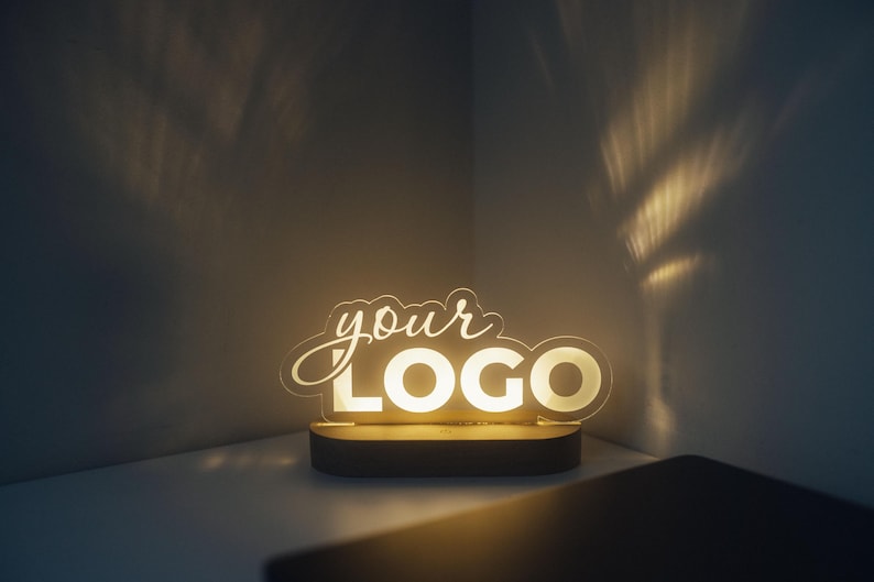 Custom Logo Light, Custom Logo Sign, Corporate Gifts Night Light ...