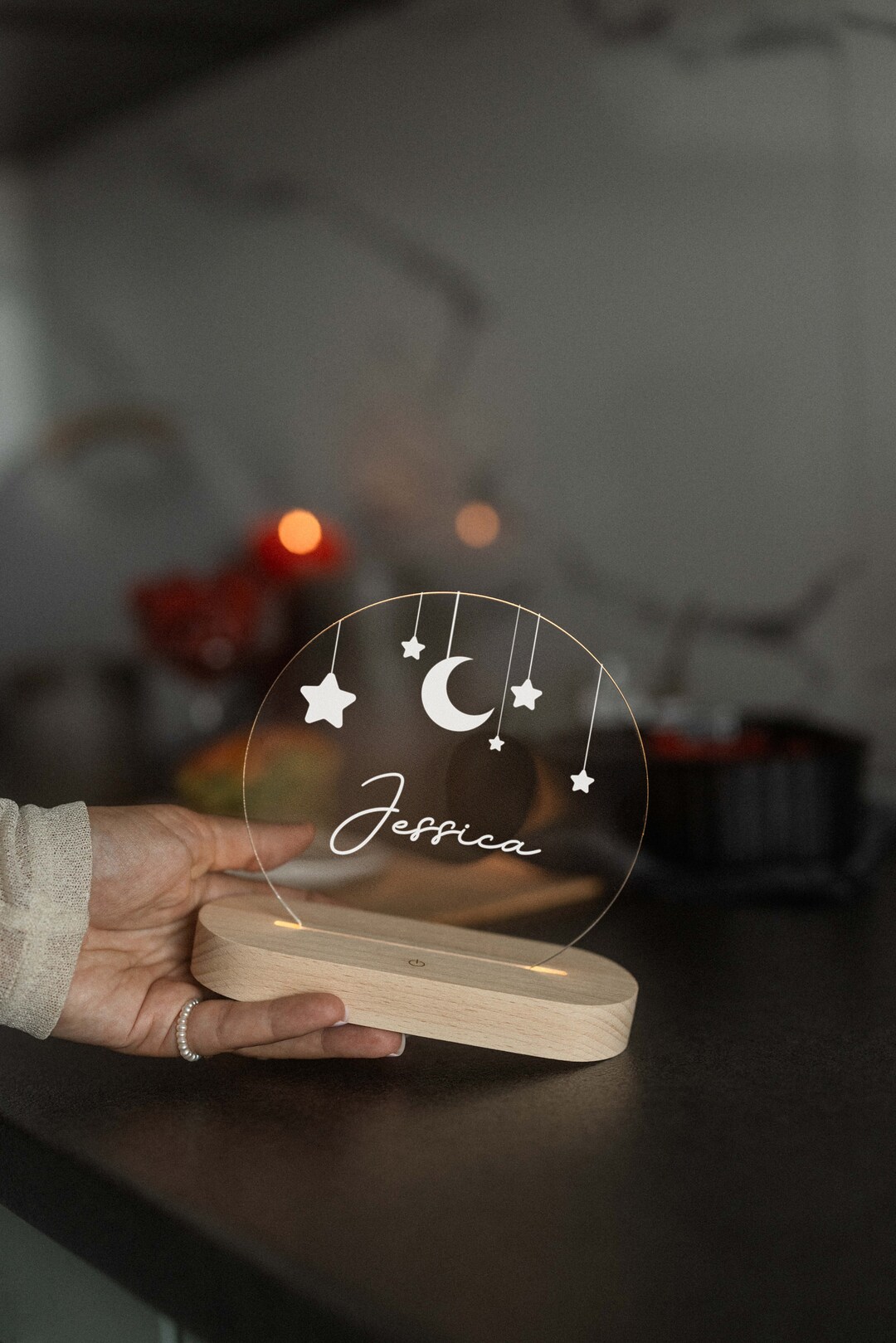 Personalized Night Light With Name, Personalized Gifts for Kids, Baby ...