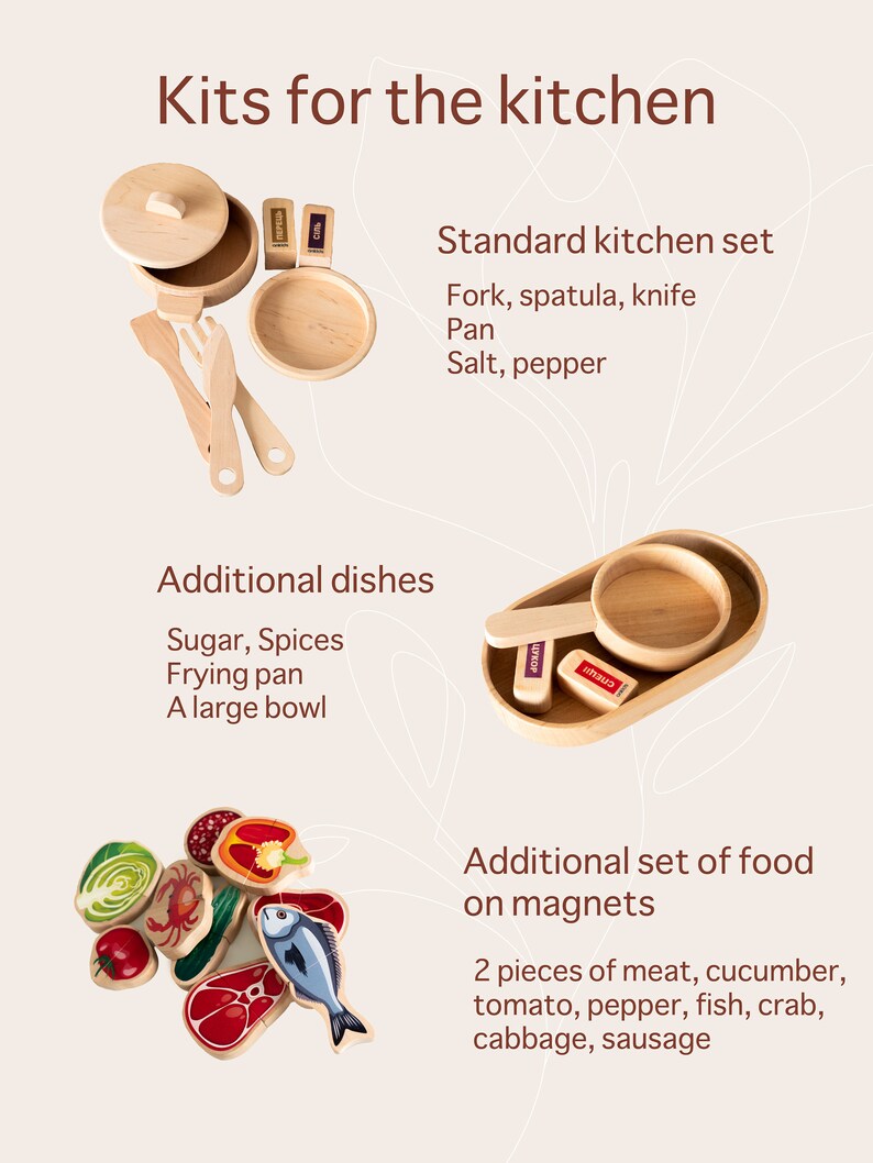 Toddler Play Kitchen, Montessori Toddler Kitchen, Montessori Activity ...