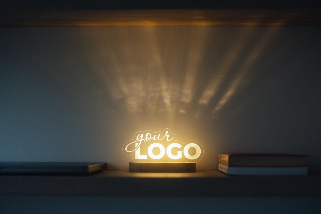 Corporate Gifts Night Lamp, Custom Logo Light Lamp, Logo RGB Light ...