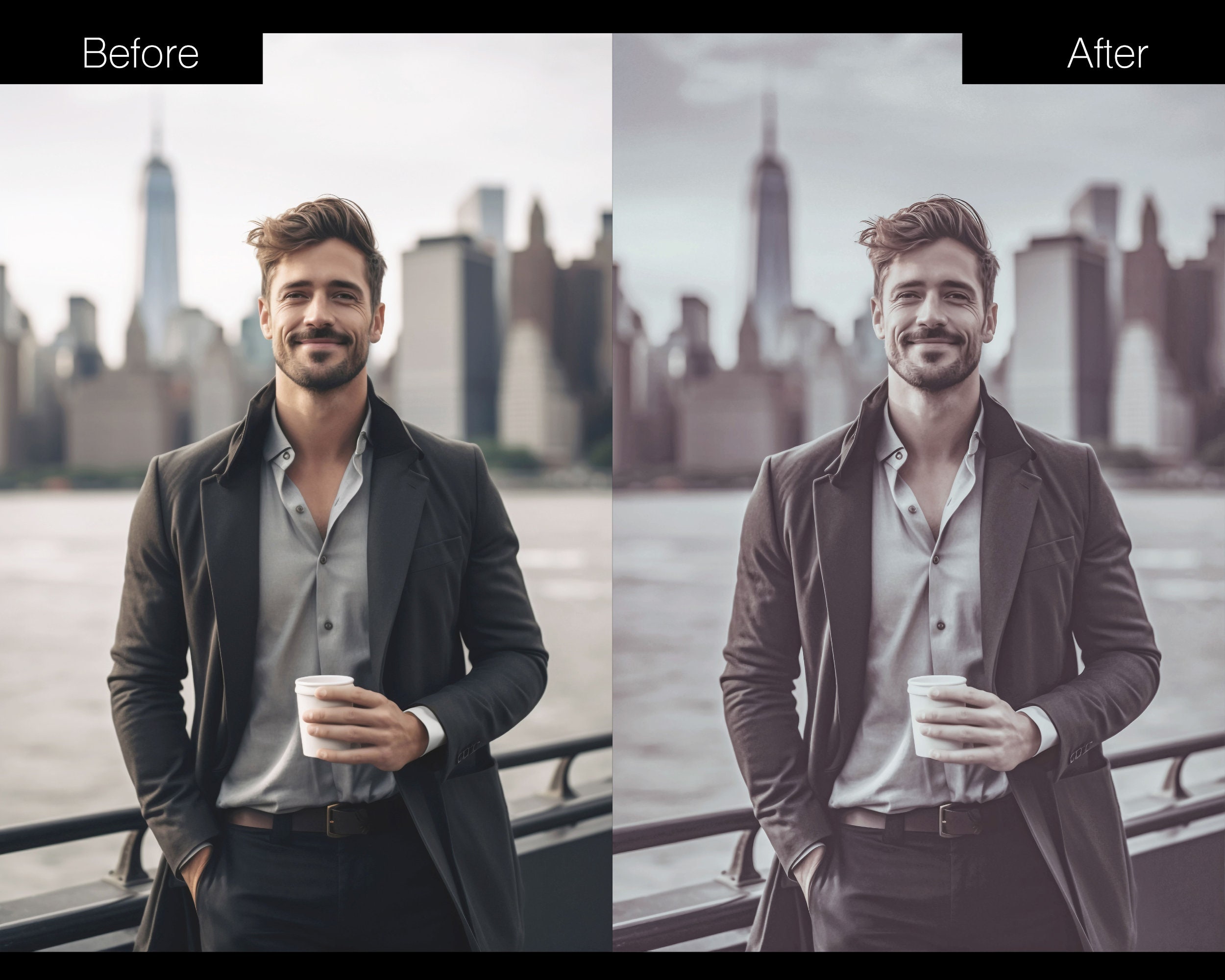 10 Urban Style Lightroom Presets, 10 Different Presets, Vintage, Visual ...