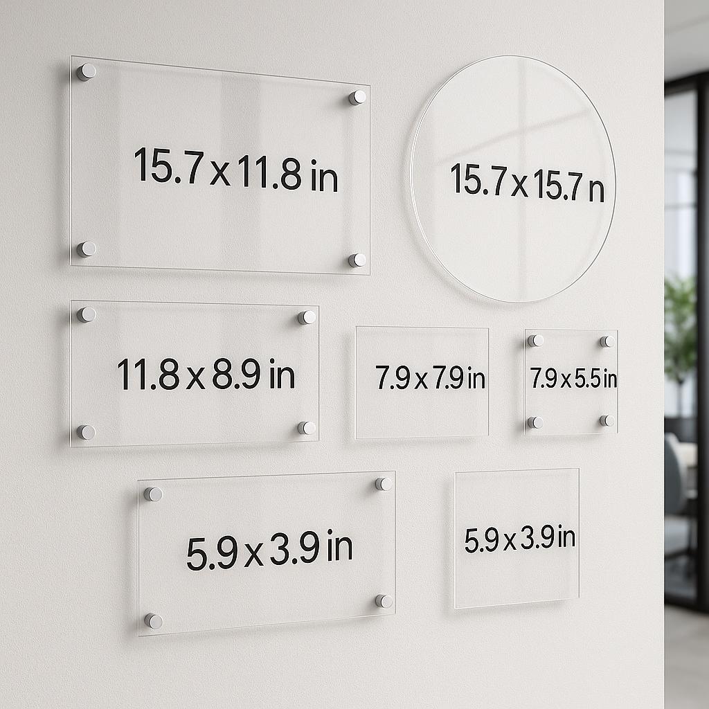 Acrylic Business Plaque, Custom Acrylic Sign, Custom Logo Acrylic ...
