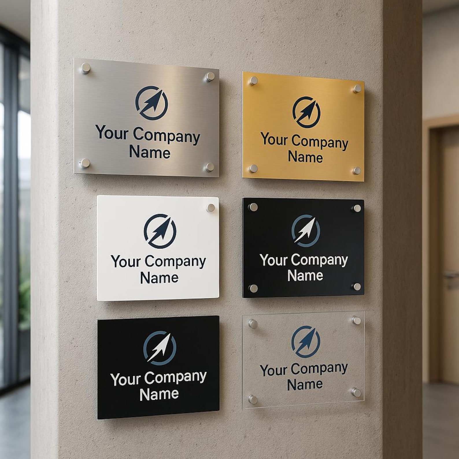 Acrylic Business Plaque, Custom Acrylic Sign, Custom Logo Acrylic ...