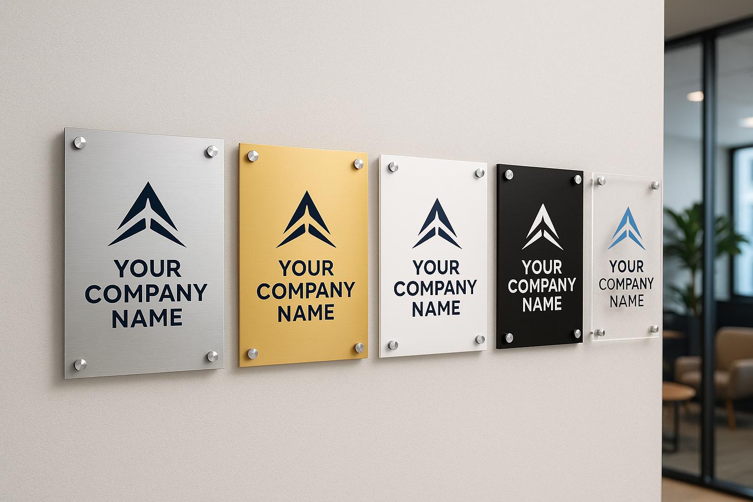 Acrylic Business Plaque, Custom Acrylic Sign, Custom Logo Acrylic ...