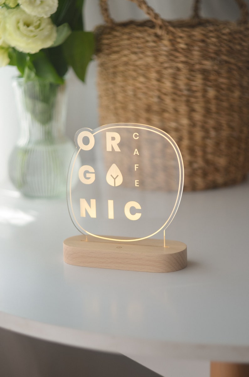 Custom Logo Light Lamp, Custom Logo Sign, Logo LED Light, Business Logo ...