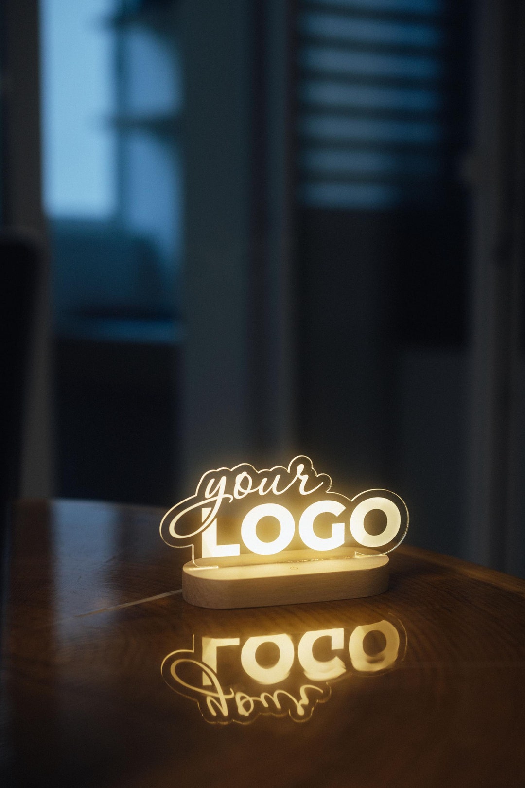Business Brand Logo, Business Logo Light, Corporate Gifts Night Light ...