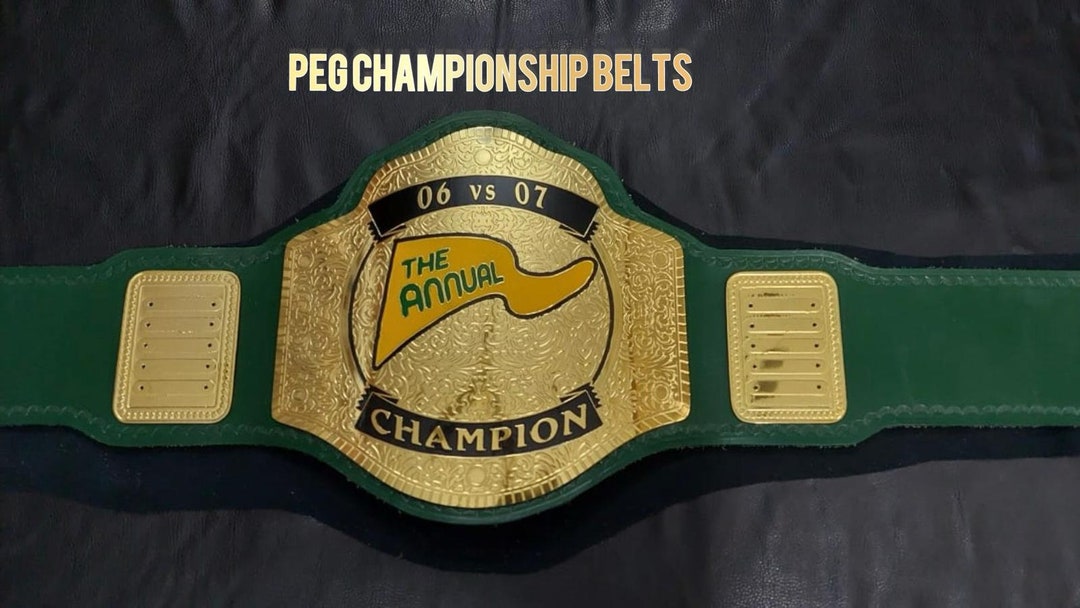 Custom Wrestling Championship Belt - Etsy