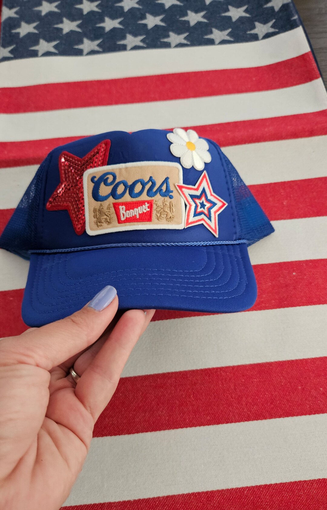 Coors Patch Trucker Hat - Etsy