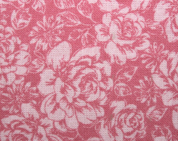 Pink Roses, Cotton Fabric for Sewing and Quilting - Etsy