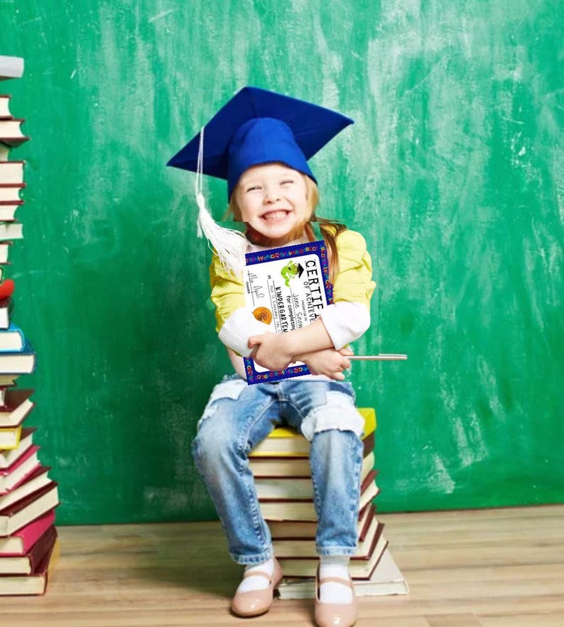 Graduation Certificate/diploma Template (customizable) - Etsy