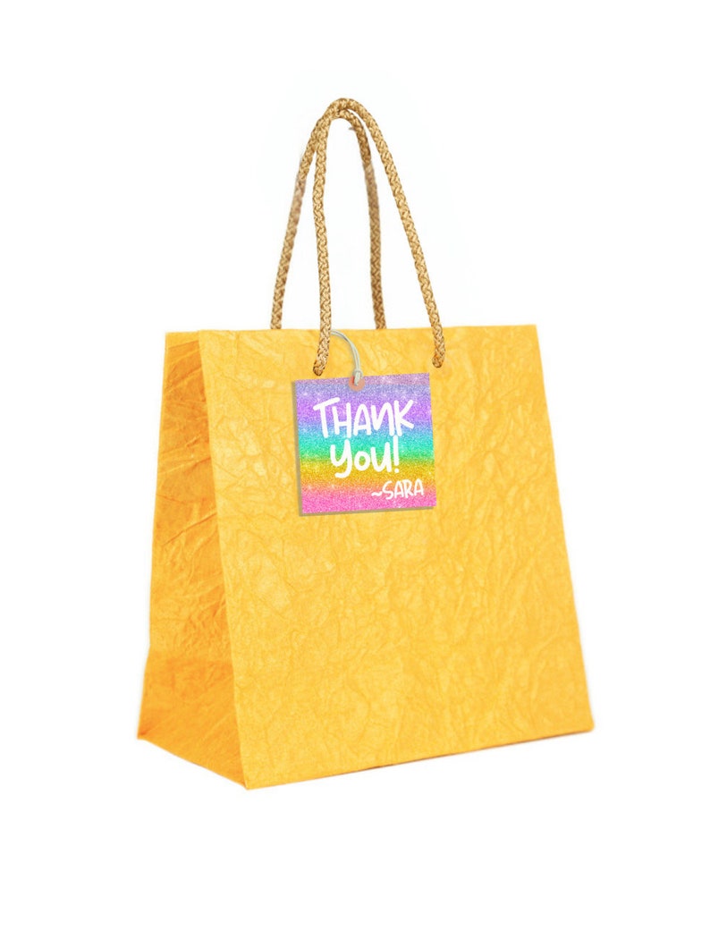 Thank You Tag - Etsy