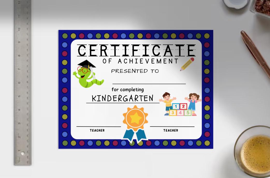 Graduation Certificate/diploma Template (customizable) - Etsy