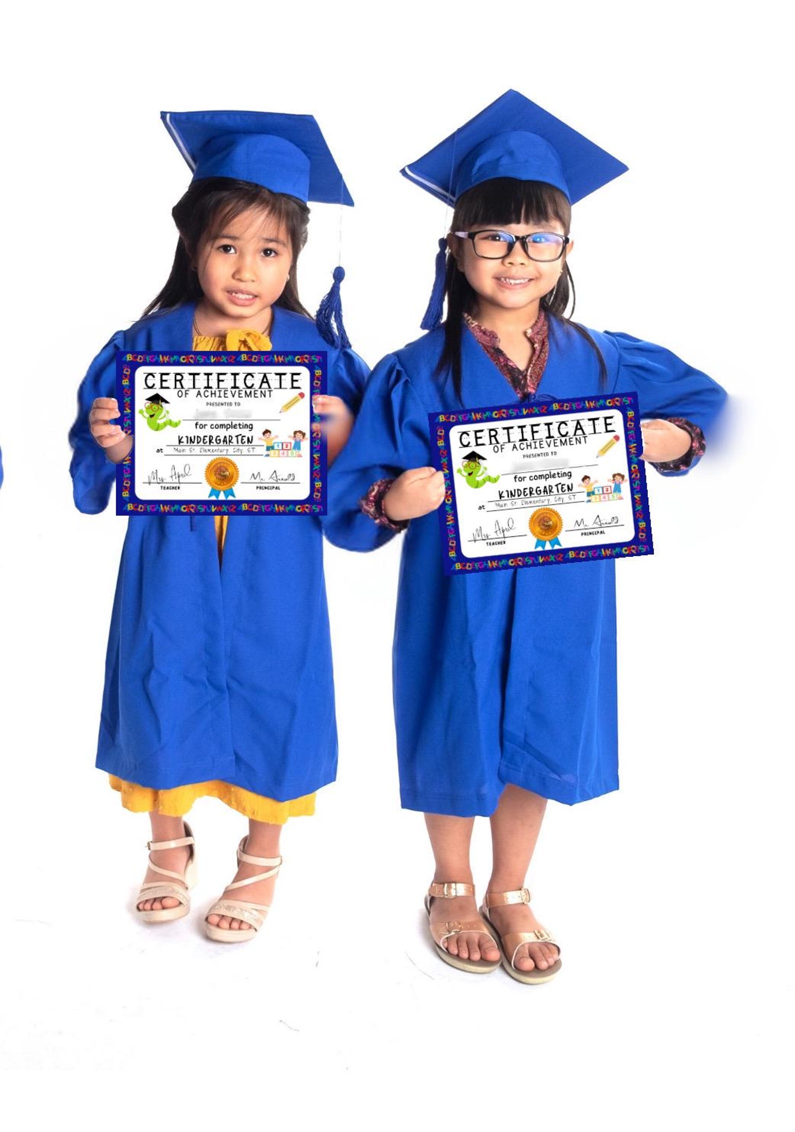 Graduation Certificate/diploma Template (customizable) - Etsy