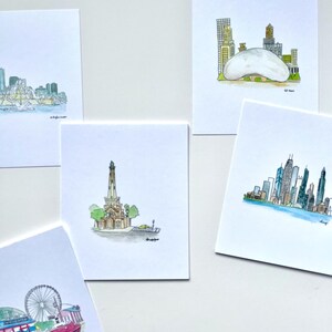 Chicago Postcard Set - Etsy