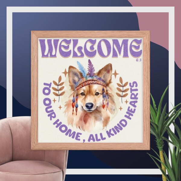 Welcome to Our Home Print - Etsy