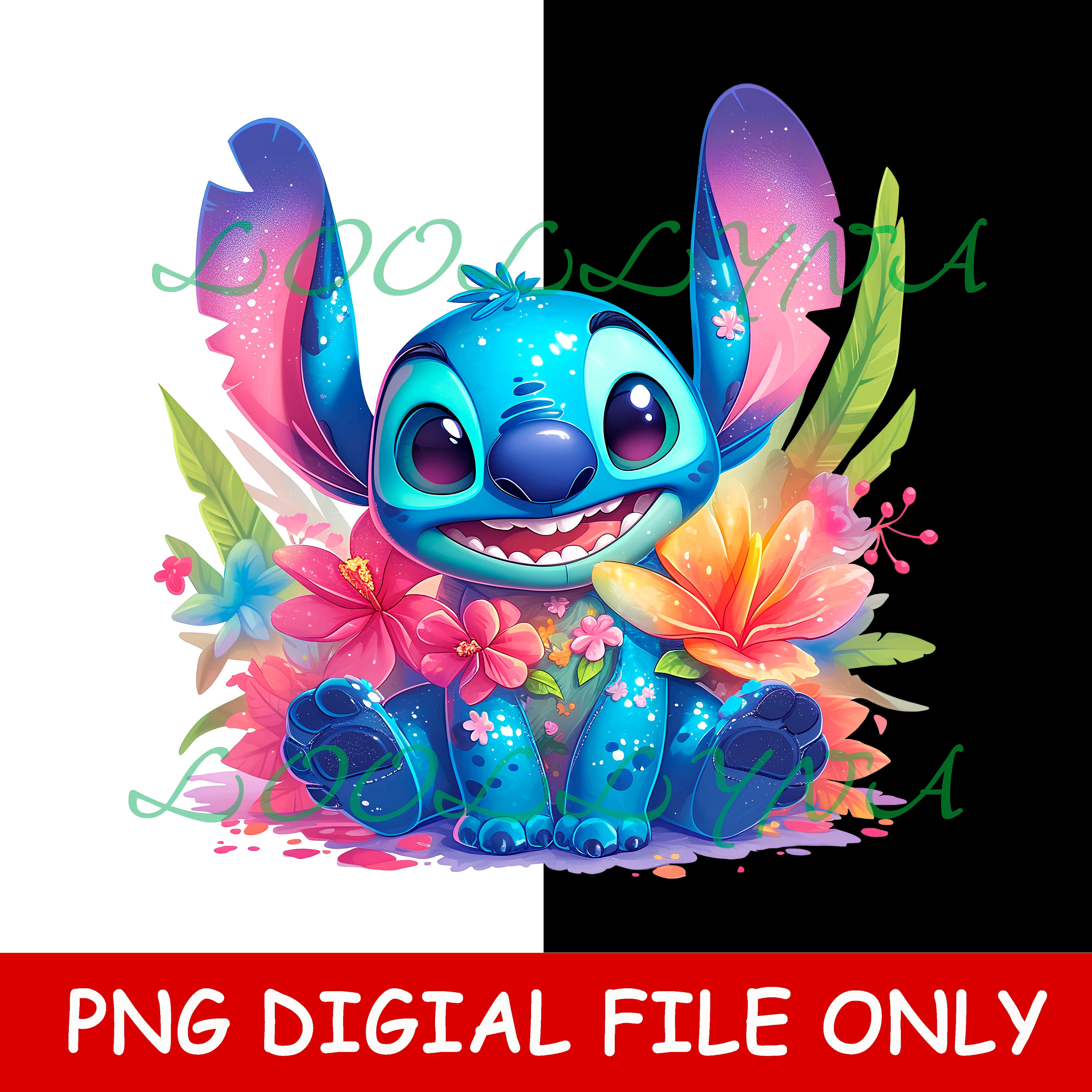 Sparkly Stitch Png File for Sublimation Designs, Png for Shirts, T ...