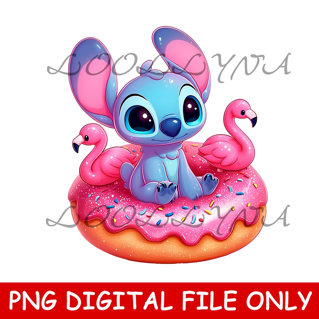 Cute Baby Stitch Clipart PNG for Sublimation Designs for Shirts, T ...