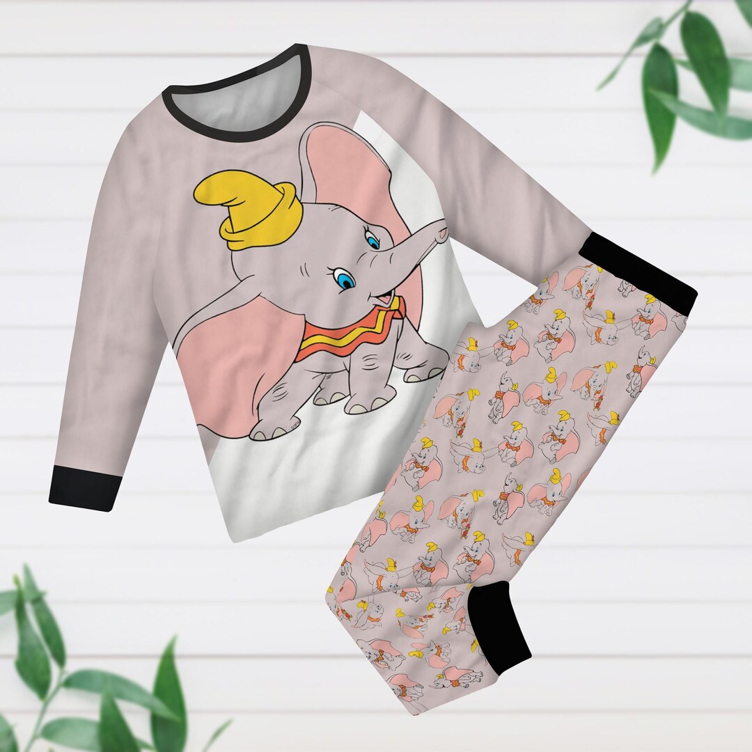 Dumbo Family Pajamas Set, Disney Elephant Matching Pajamas Set, Disney ...