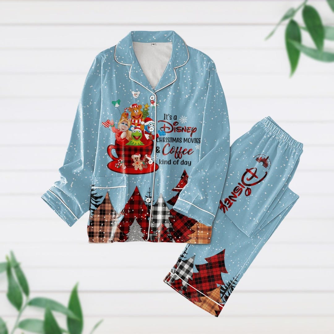 The Muppets Christmas Pajamas, Kermit the Frog Christmas, Disney ...