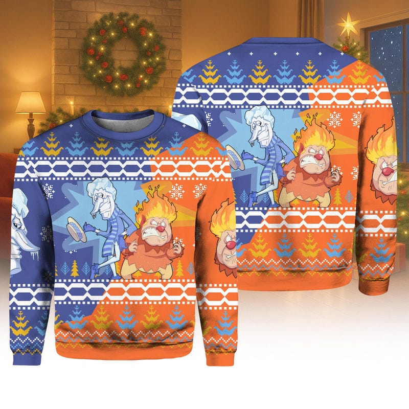 Ugly Heat Miser Sweater - Etsy