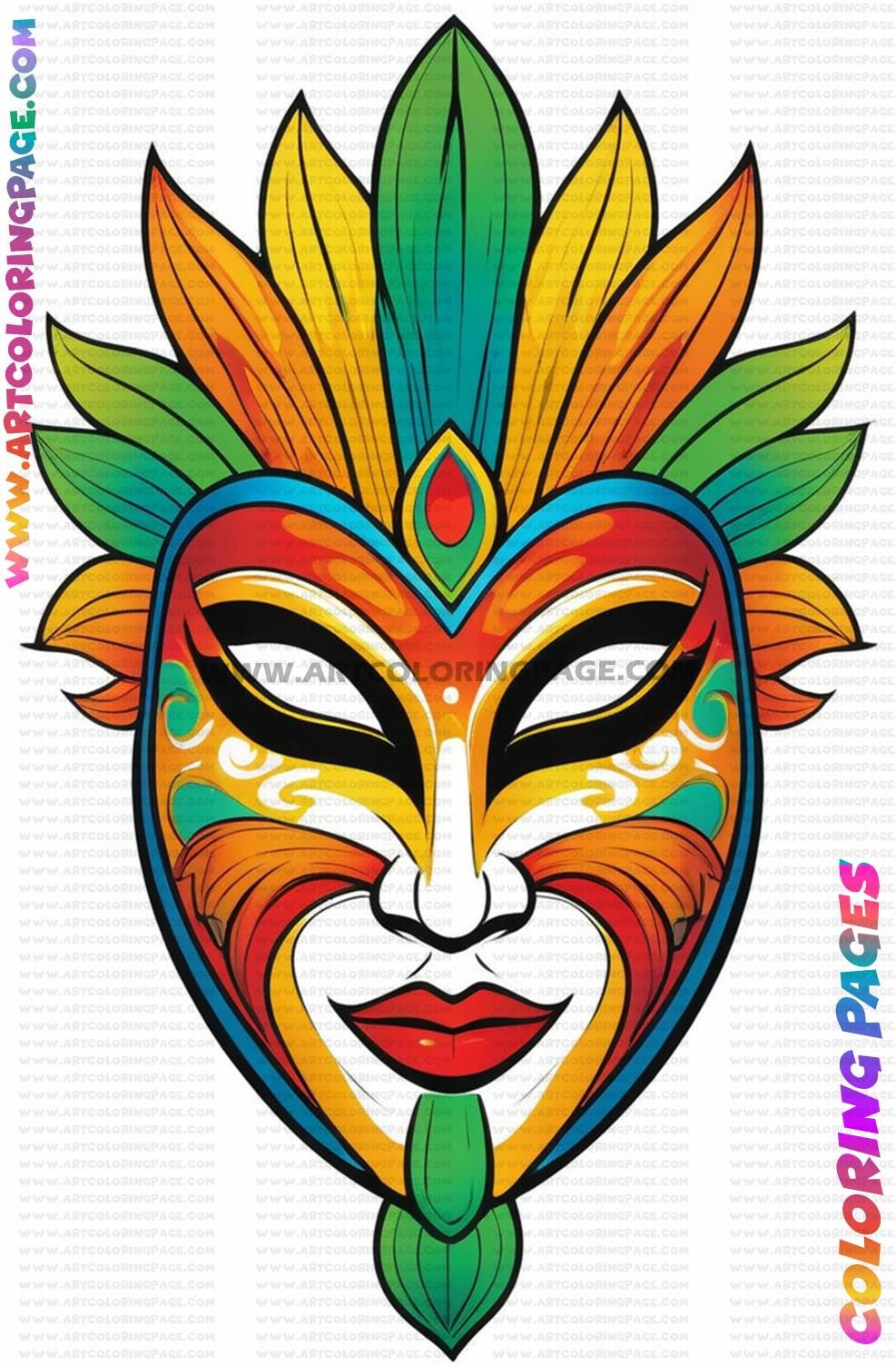 Carnival Coloring Sheets Vol: 11! - Etsy