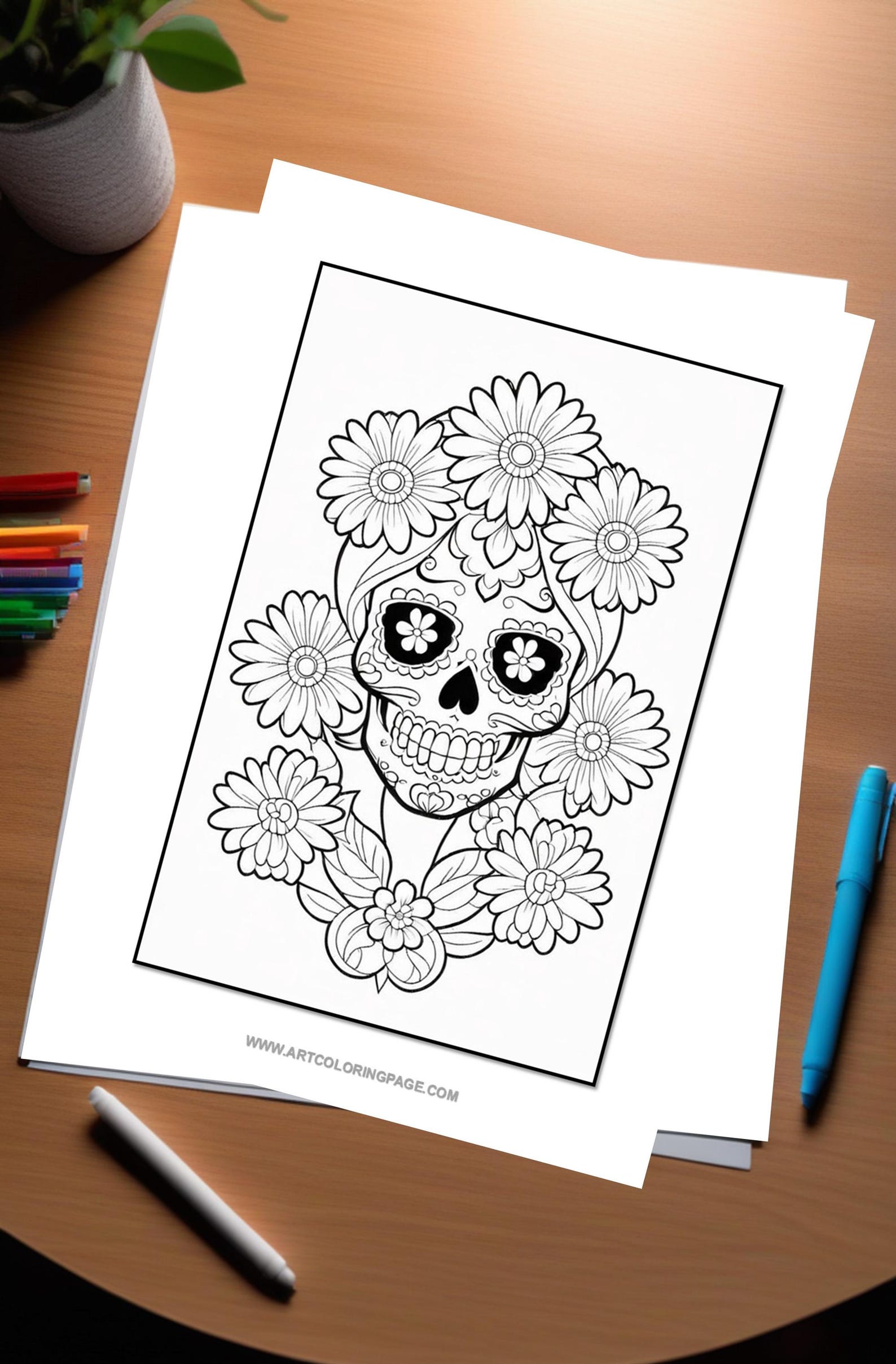 Unleash Your Creativity With Sugar Skull Colors Vol 2 - Etsy