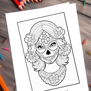 Unleash Your Creativity With Sugar Skull Colors Vol 2 - Etsy