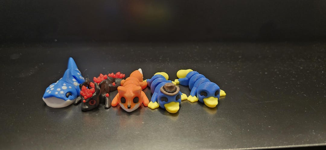 Articulating Mini Animals - Etsy