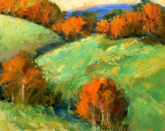 Original Tonalist Oil Painting Southern Landscape Impressionist - Etsy