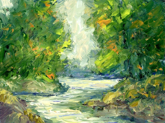Water Paintings Of Trees