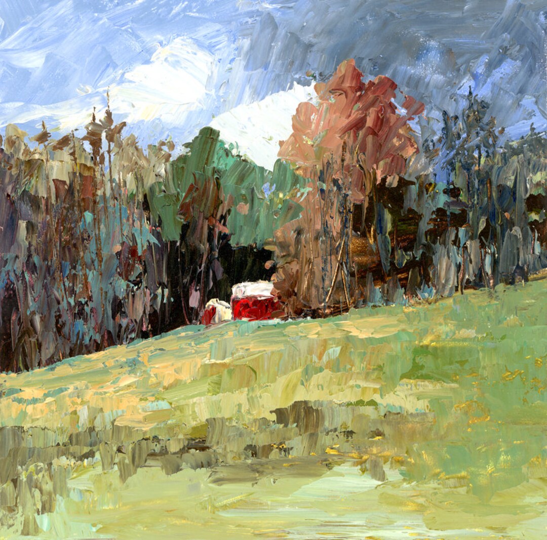Original Oil Palette Knife Painting by Bobbi Doyle-maher - Etsy