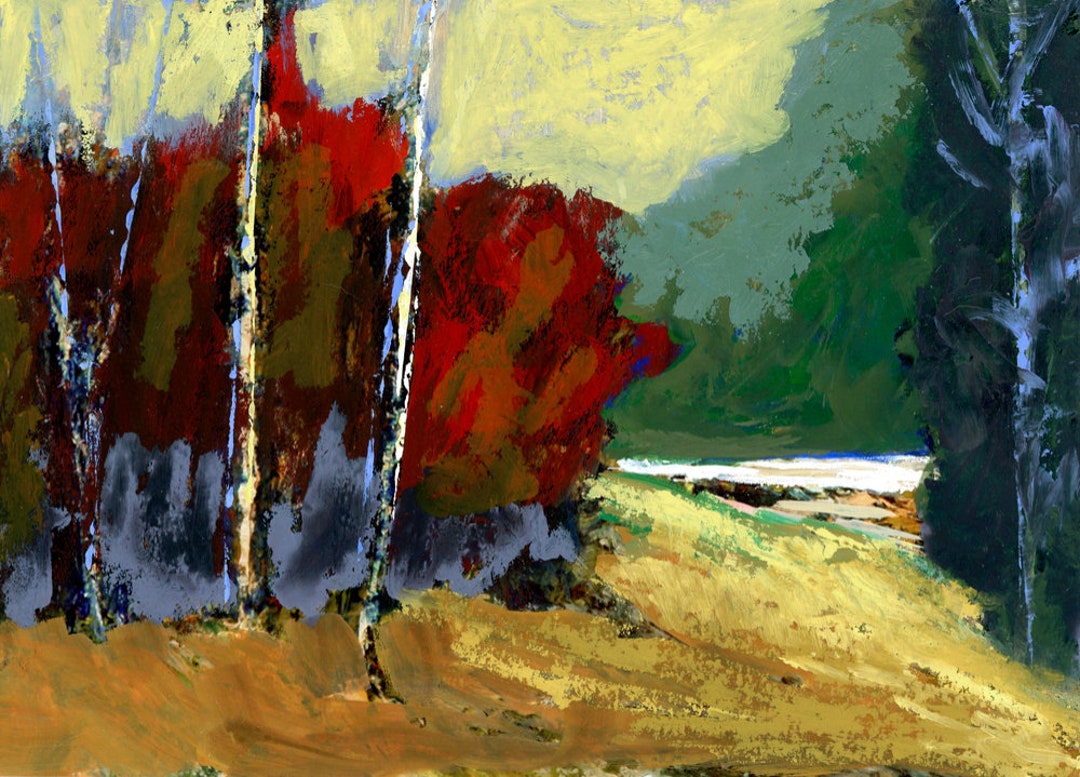 Original Tonalist Mixed Media Painting by Bobbi Doyle-maher - Etsy