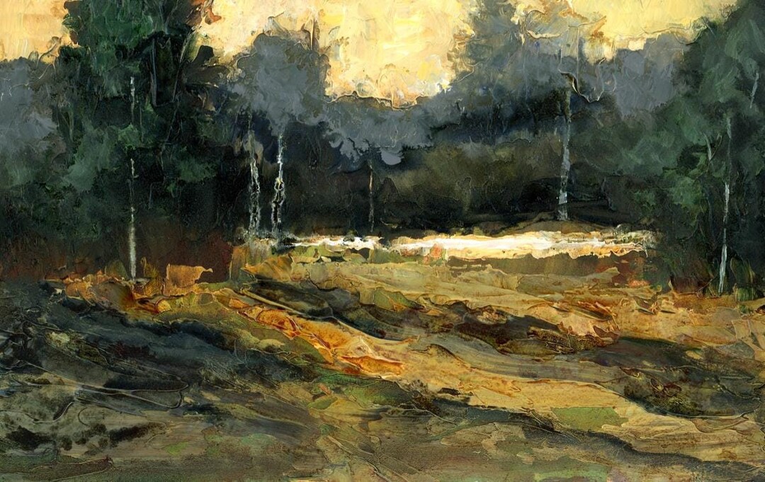 Original Tonalism Acrylic Painting by Bobbi Doyle-maher Southern ...