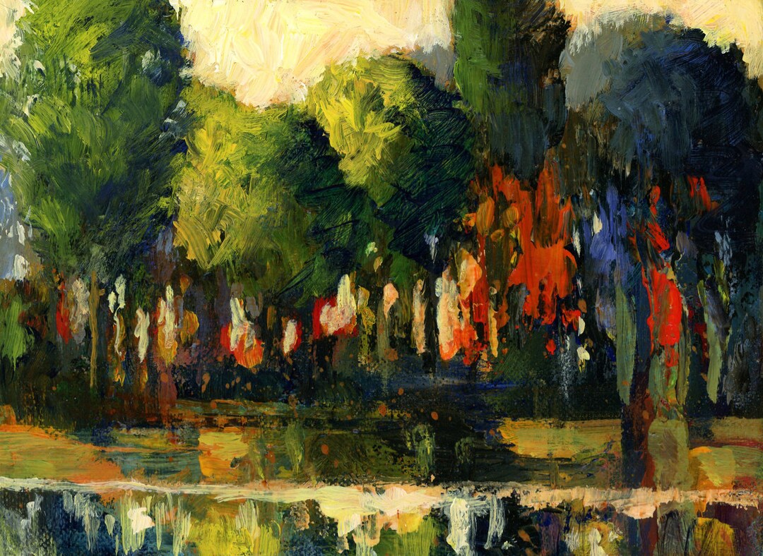 Seeing Through Original Acrylic Painting by Bobbi Doyle-maher Bright ...