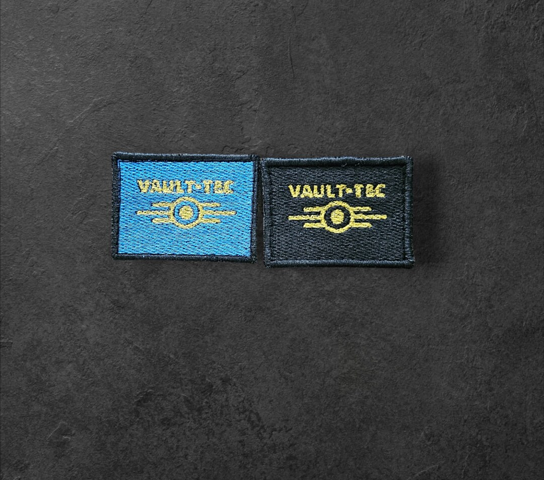Fallout Vault Tec Embroidered Patch - Etsy