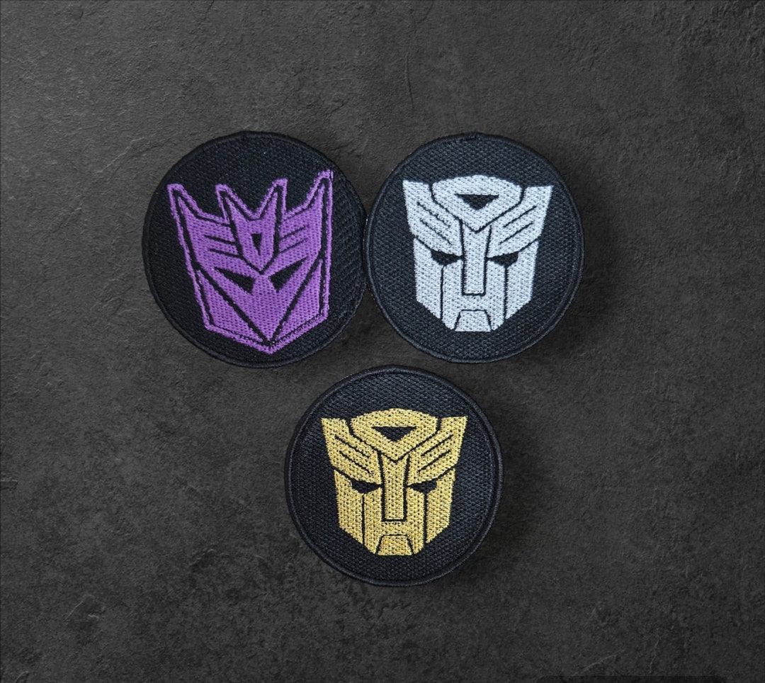 Moral Embroidered Patch Iron on Transformers Decepticons Autobot - Etsy