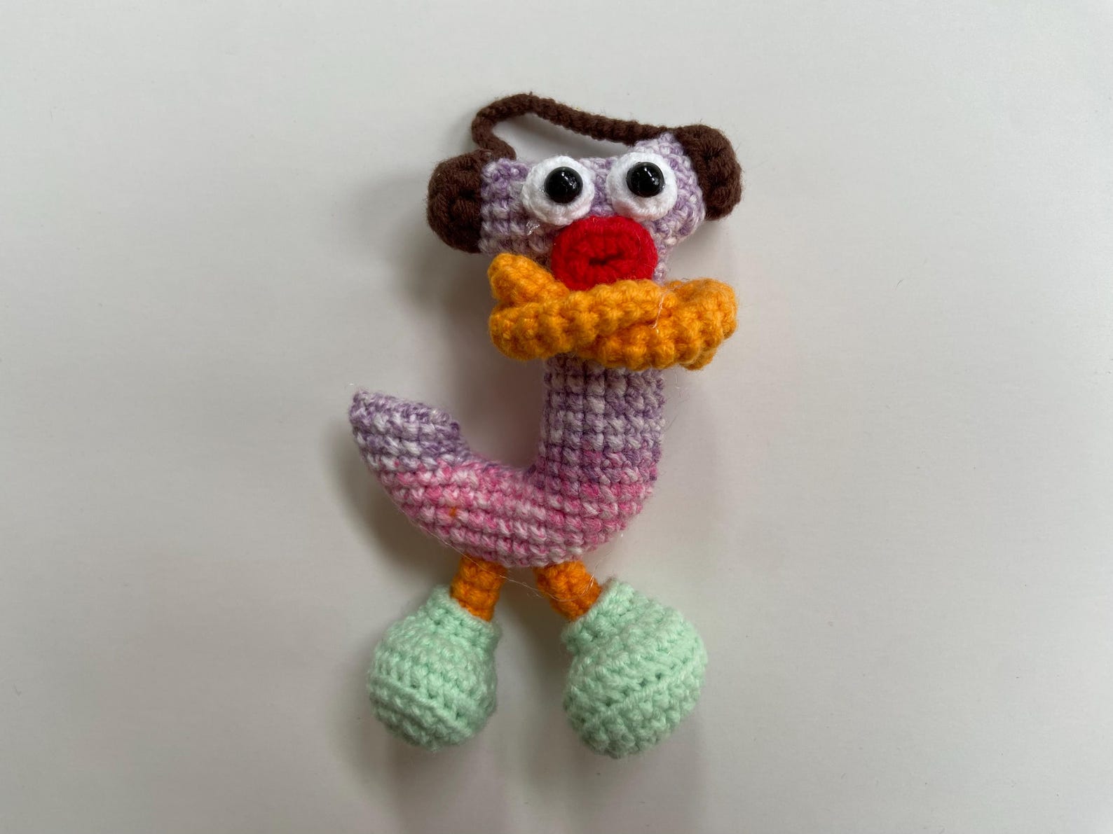 Handmade Crochet Cute Personification Capital Letters, Crochet Letter ...