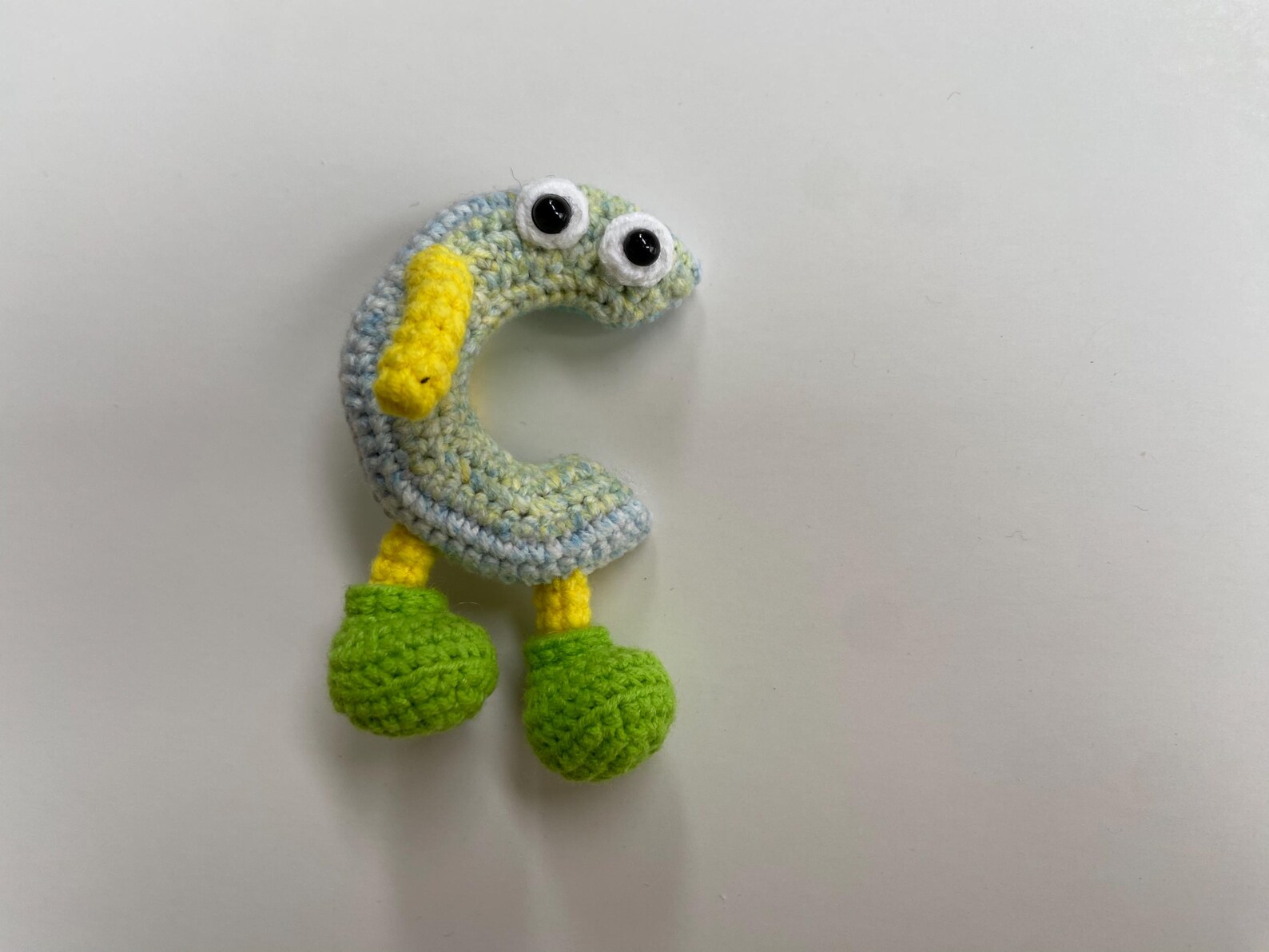 Handmade Crochet Cute Personification Capital Letters, Crochet Letter ...