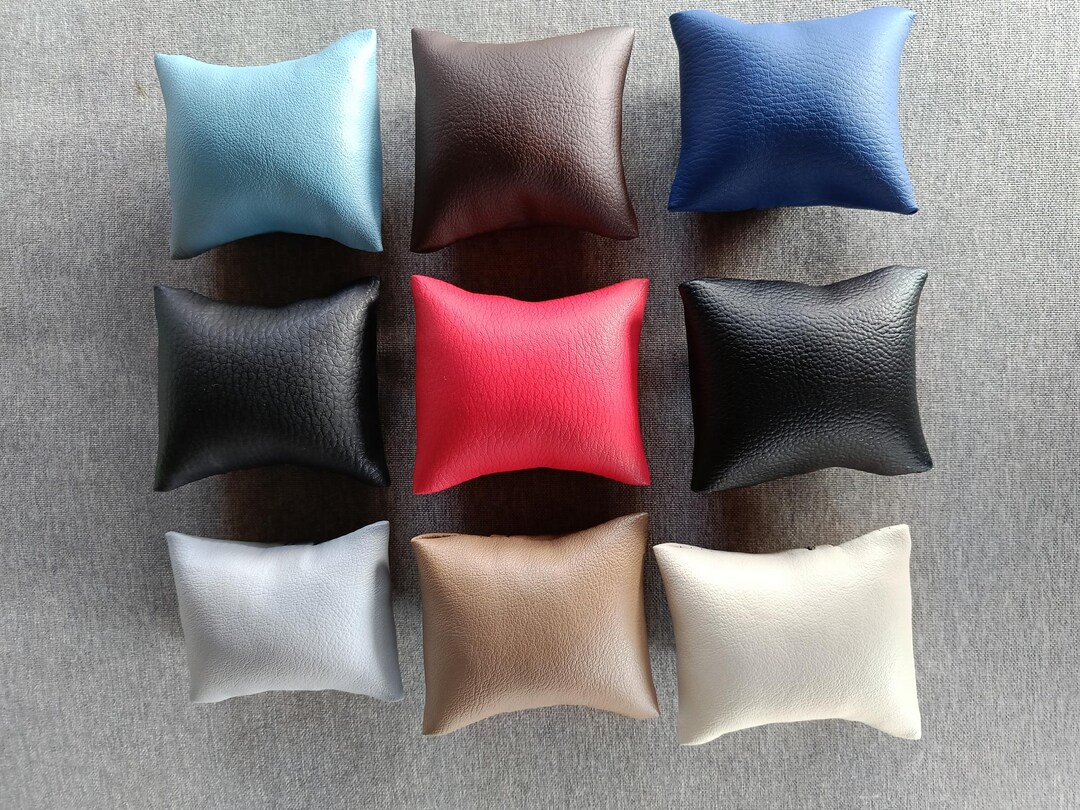 Faux Leather Watch Pillow, Jewelry Display Cushion (2x3 Inches) - Etsy