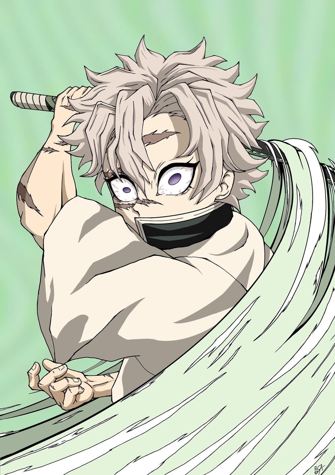 All 9.demon Slayer Hashira - Etsy