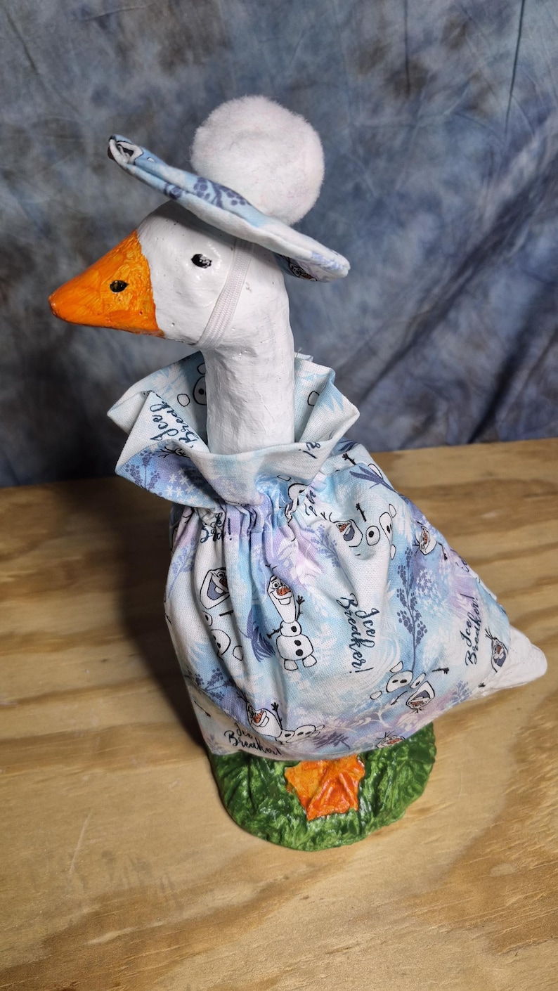 Porch Goose Snowman Ice Breaker Costume Outfit for Our 10 Inch Porch ...