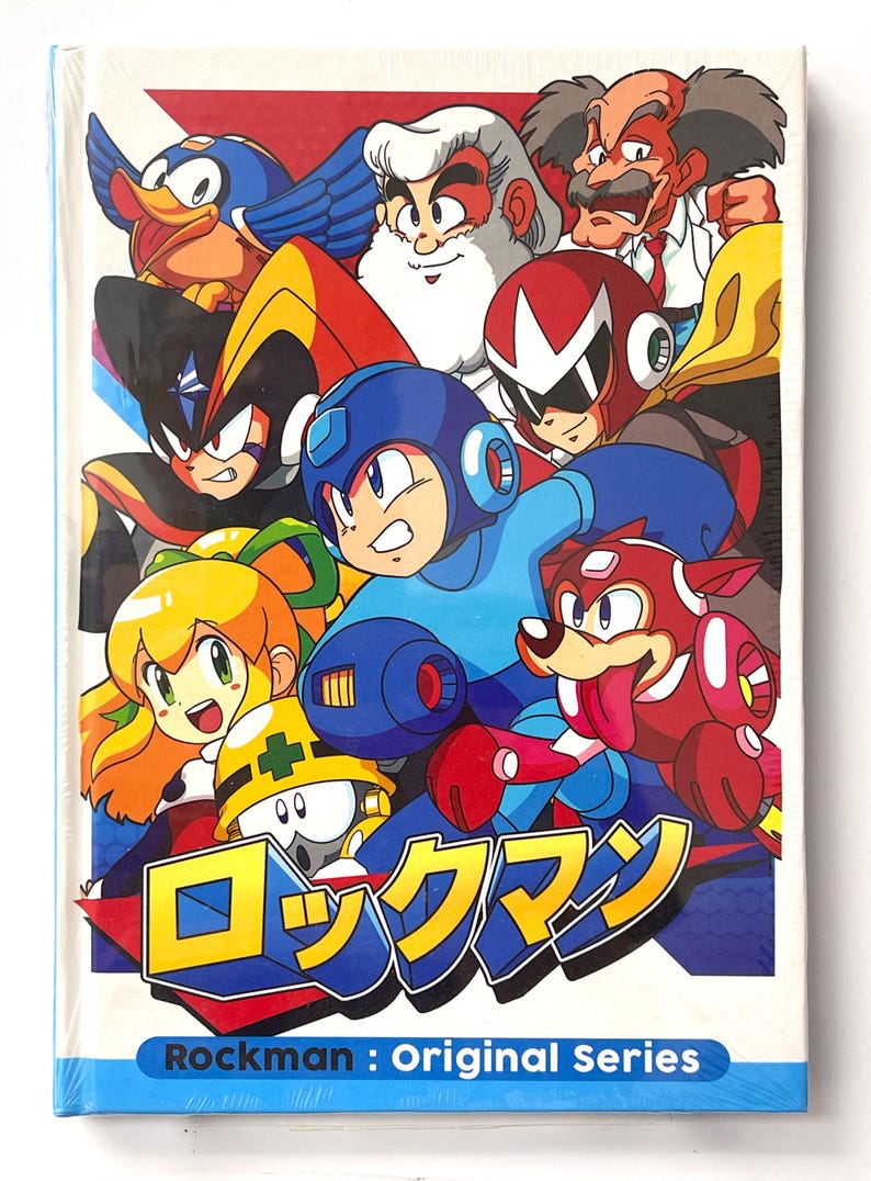 Rockman Original Series Vol.1 Encyclopedia Book Art Famicom Game ...