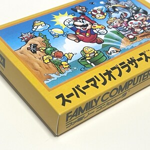 SUPER MARIO BROS.- Empty Box Famicom Replacement Spare Game Case With ...
